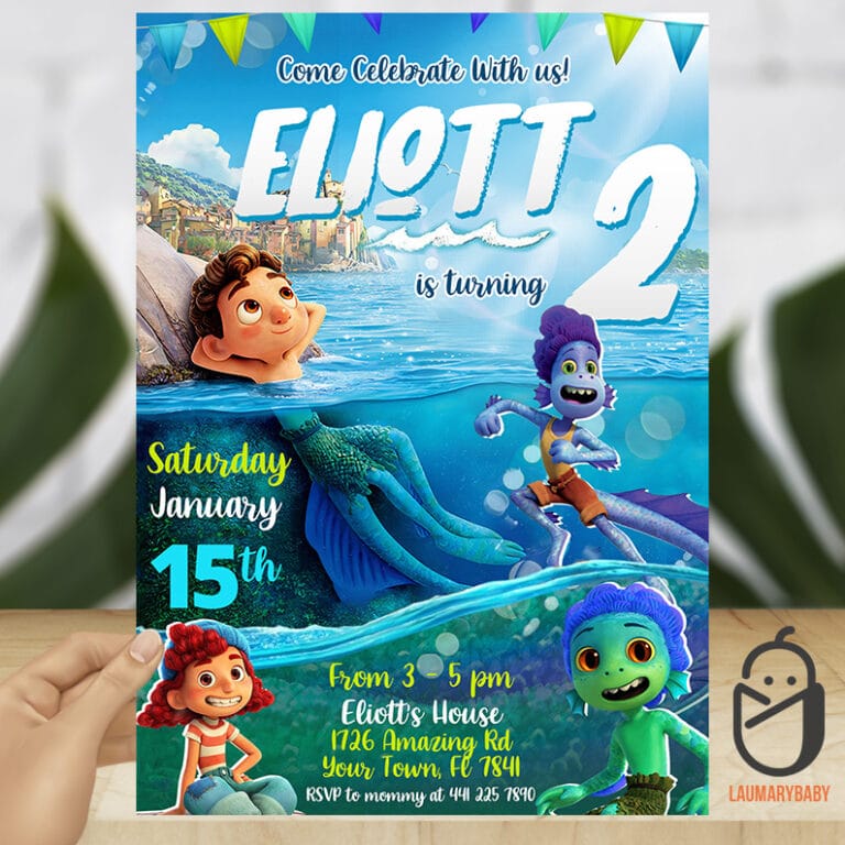 Luca Birthday Invitation - Laumarybaby