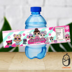 LOL Surprise Birthday Bottle Labels