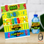 Sour Patch Kids Bottle Labels