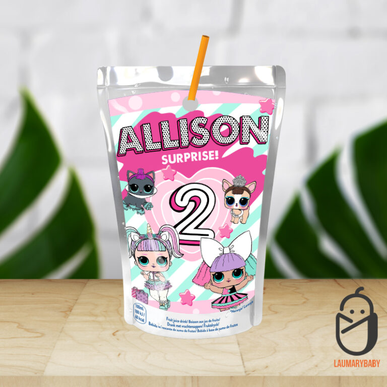 LOL Surprise Capri Sun Juice Label - Laumarybaby
