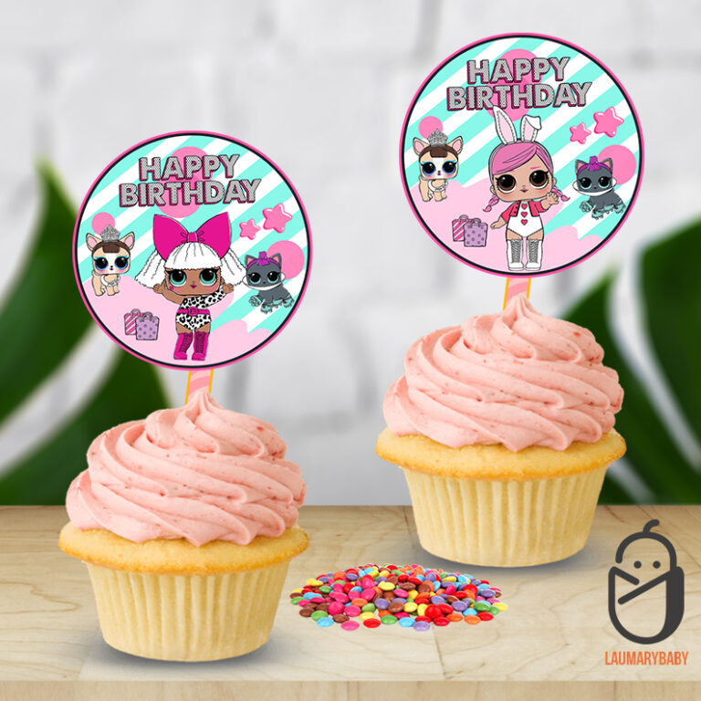 LOL Surprise Cupcake Topper - Laumarybaby