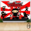 Ninja Birthday Backdrop - Laumarybaby