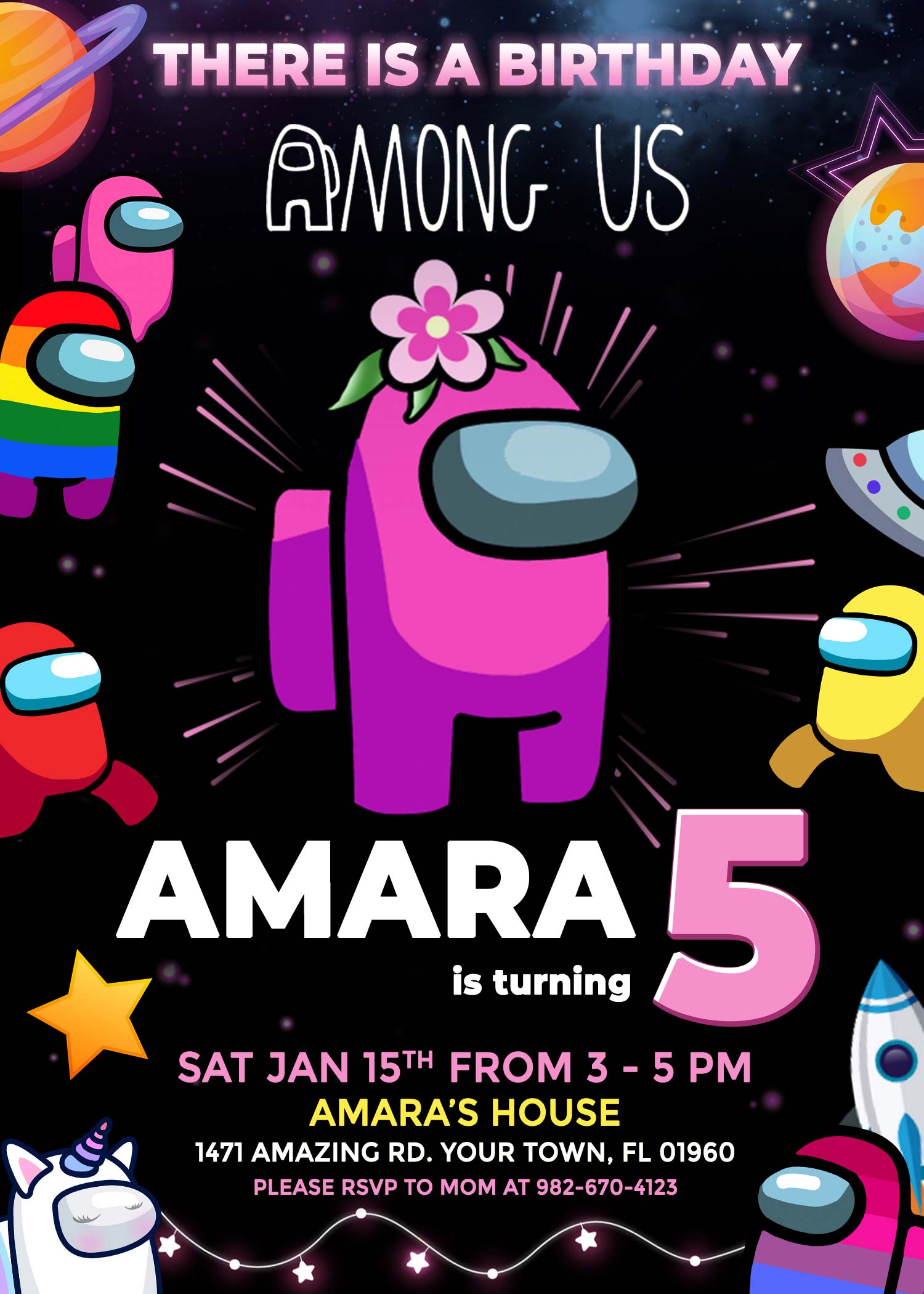 BARBIE BIRTHDAY INVITATION - Laumarybaby