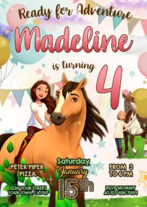 Spirit Birthday Invitation - Laumarybaby